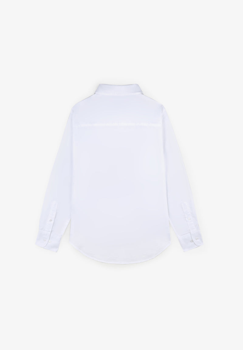 CAMISA CLÁSICA BORDADO PECHO– Scalpers