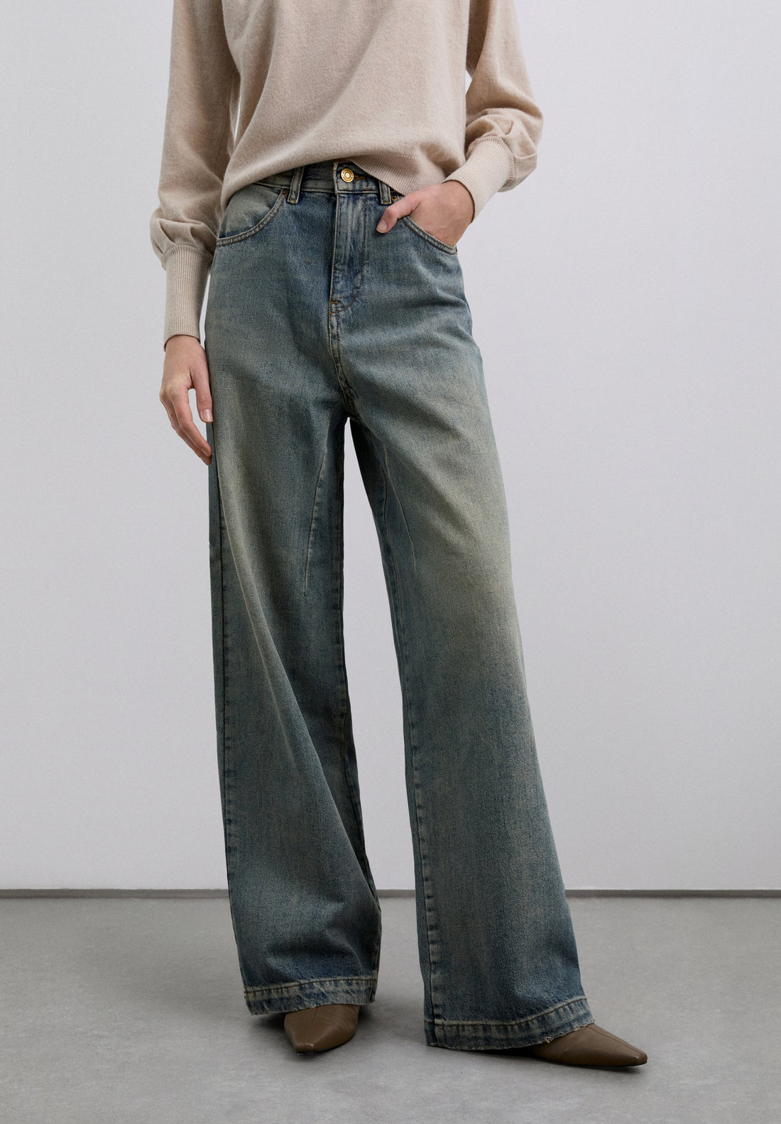 JEANS FULL LENGTH TIRO ALTO – Scalpers