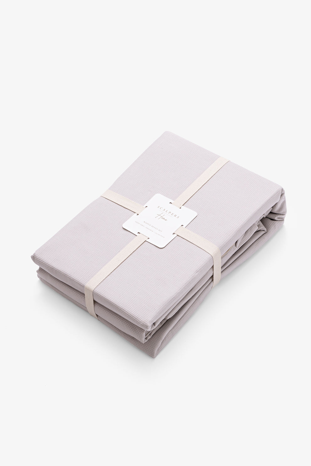 CAMA 180 CM | FUNDA NÓRDICA Y ALMOHADAS WAFFLE – Scalpers